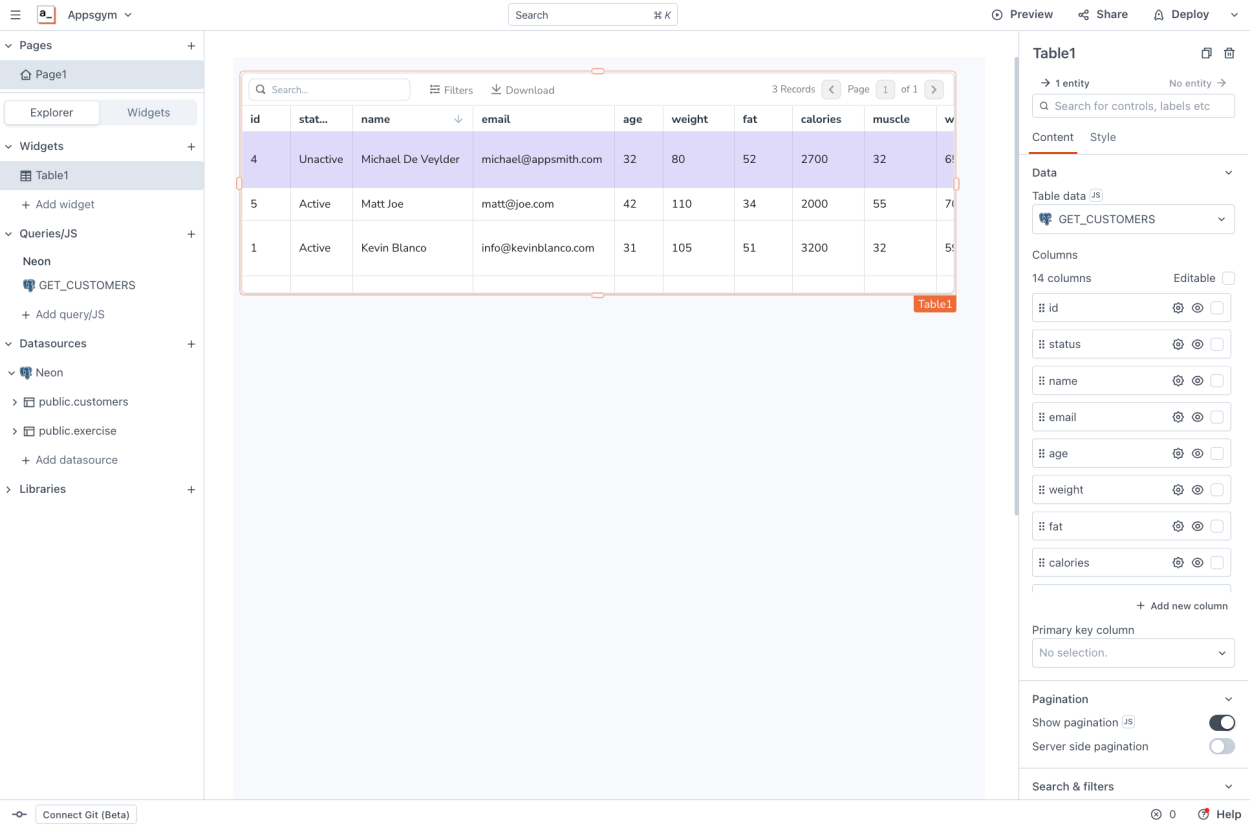 Build Powerful and Scalable Tools with Appsmith and Neon | Appsmith Community Portal